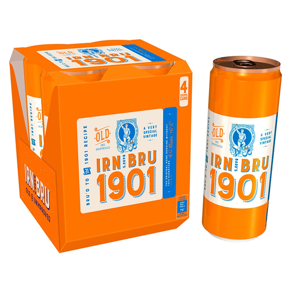 Irn-Bru 1901 4 x 330ml - Co-op