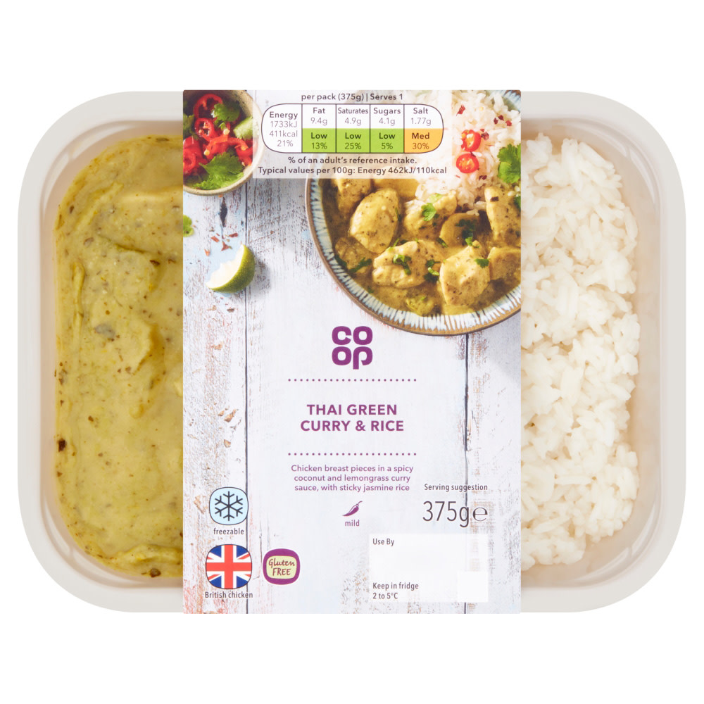 Co-op Thai Green Curry 375G - Co-op