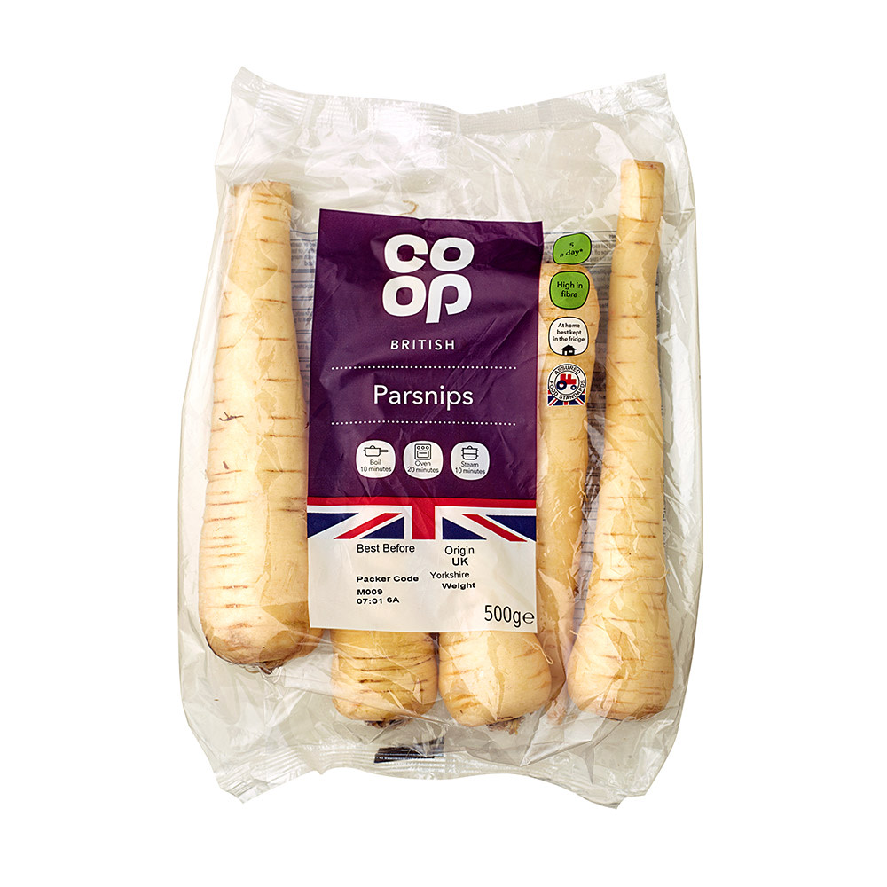 Co-op British Parsnips 500g - Co-op