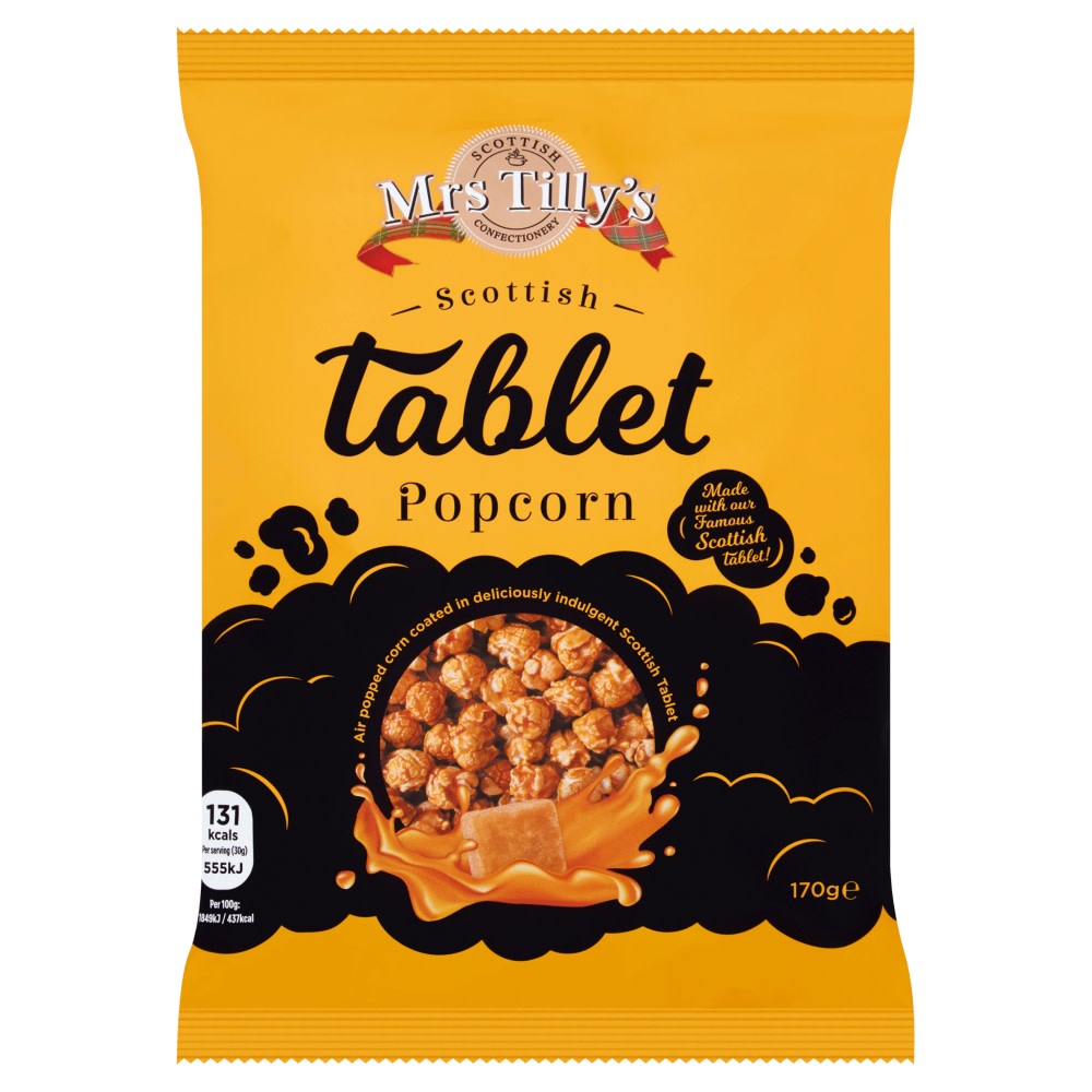 Mrs Tilly's Tablet Popcorn 170g - Co-op