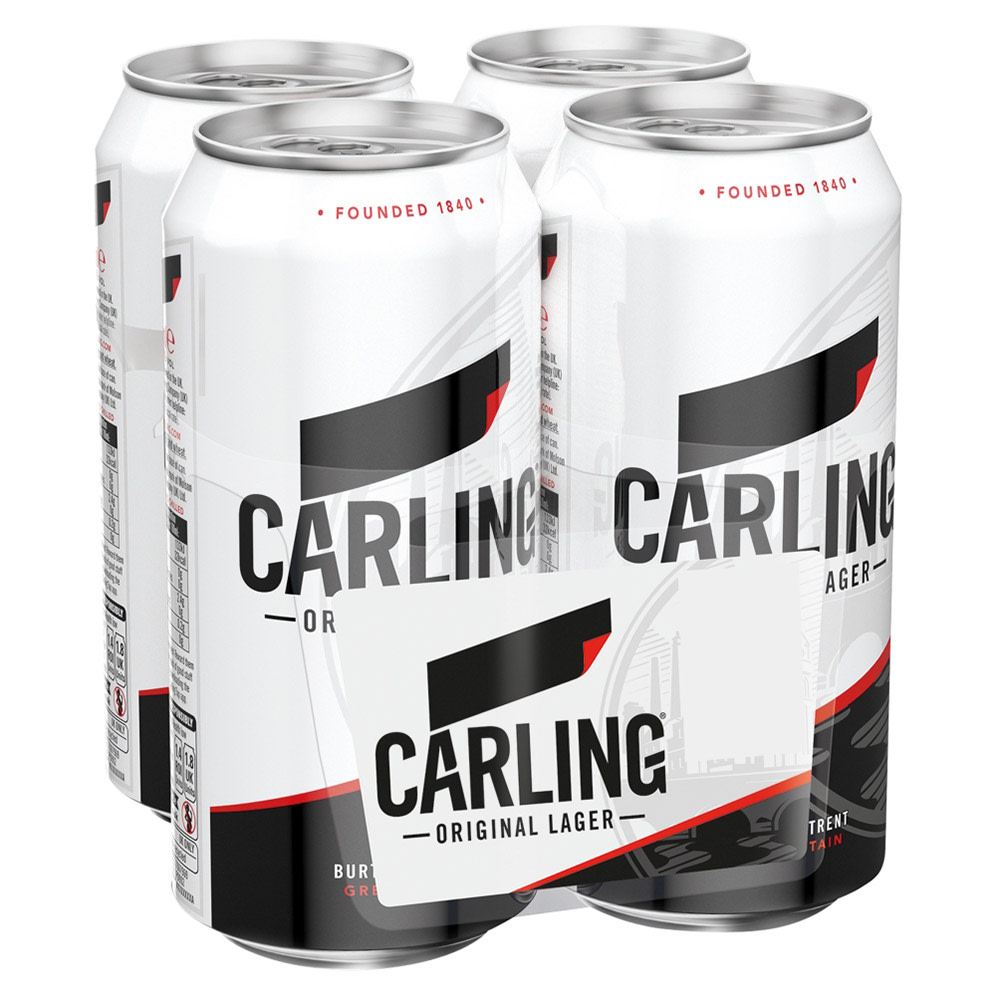 Carling Original Lager 4x440ml - Co-op