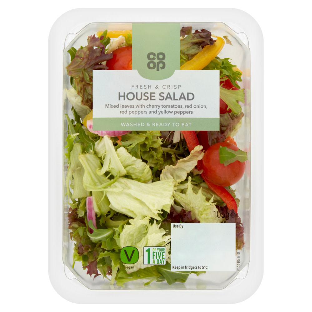 Co-op Fresh & Crisp House Salad 105g - Co-op