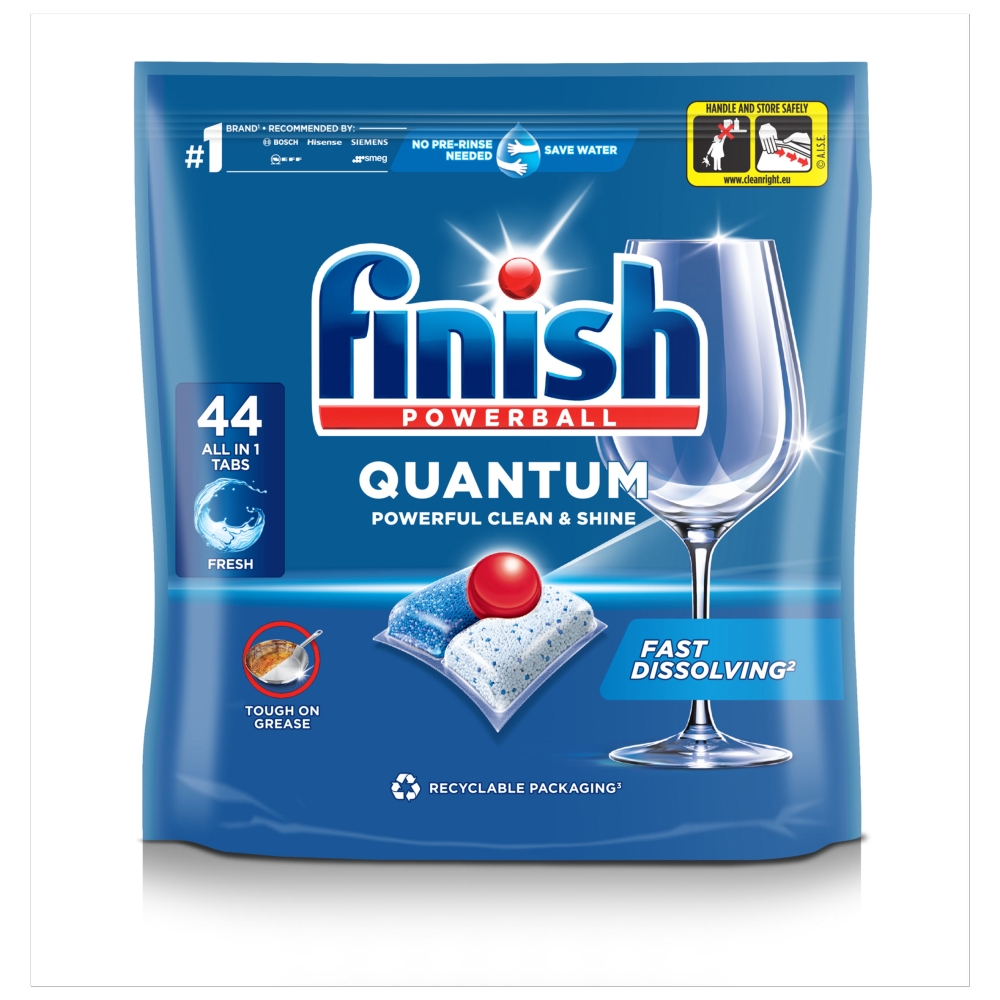 Finish Quantum All In One Dishwasher Tablets 44s - Co-op