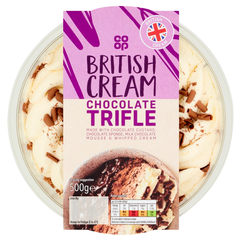 Co-op Chocolate Trifle 500g - Co-op