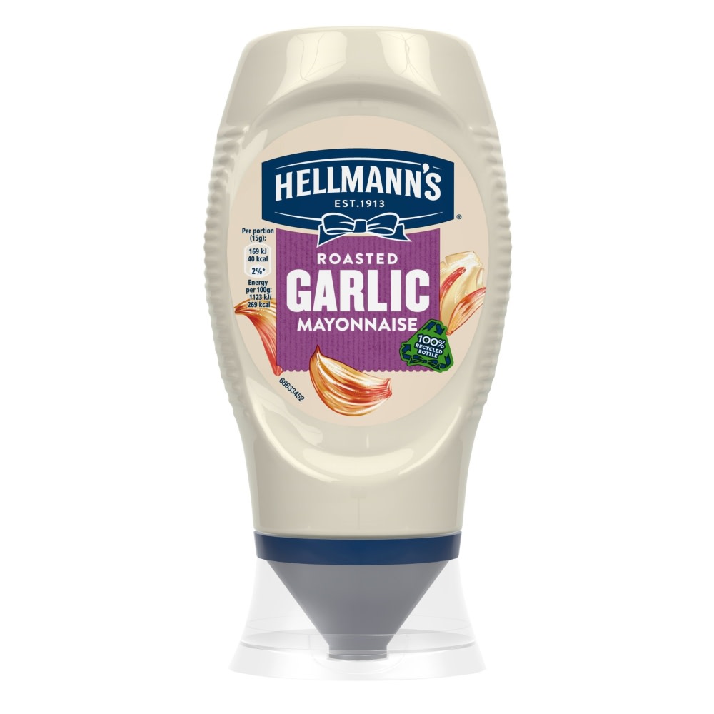 Hellmann's Roasted Garlic Mayonnaise 250ml - Co-op
