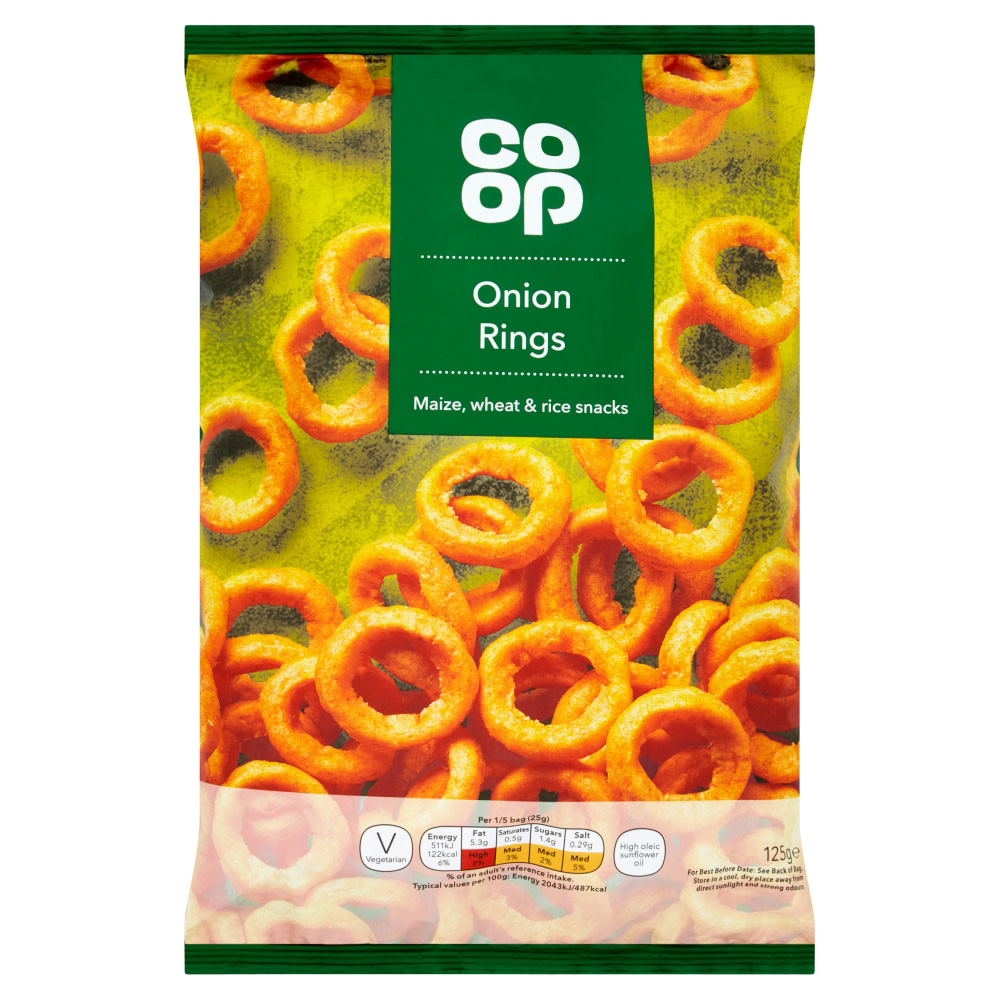 Co-op Onion Rings 125g - Co-op