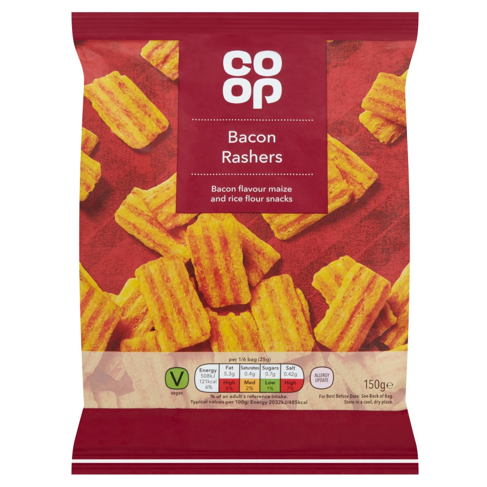 Co-op Bacon Rashers 150g - Co-op