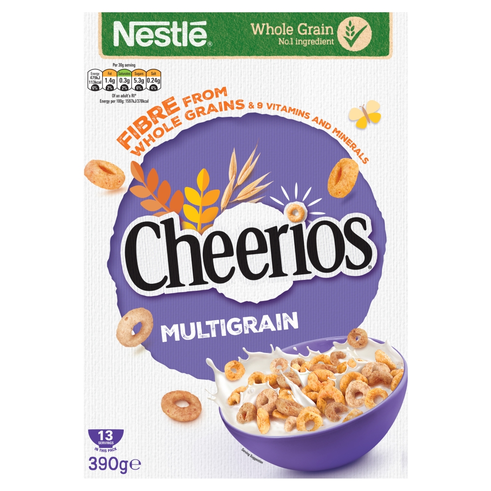 Nestle Cheerios Multigrain Cheerios 390g - Co-op