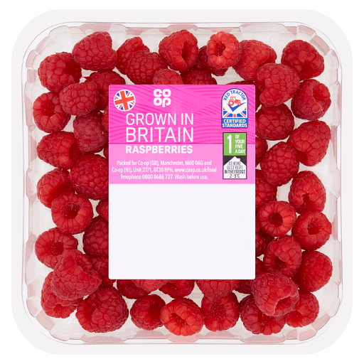 Co-op British Raspberries 150g - Co-op
