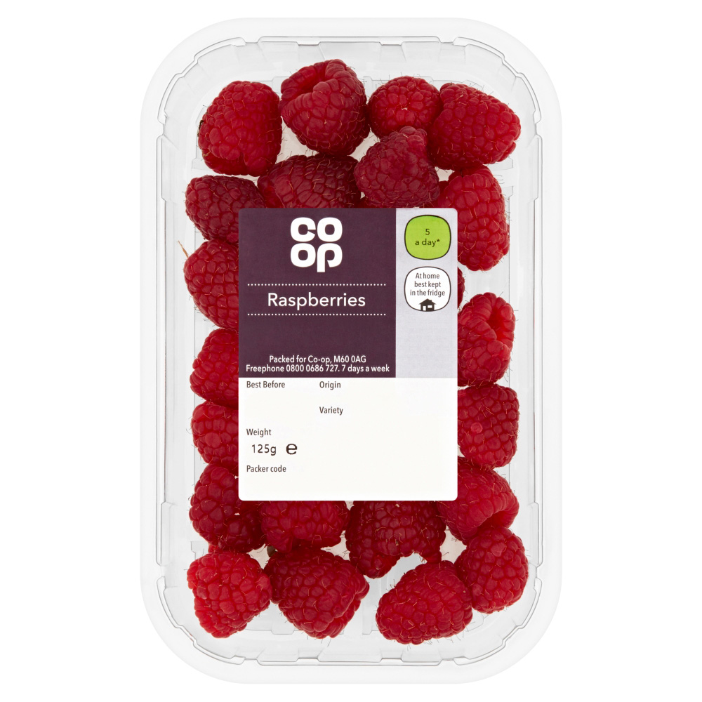 Co-op British Raspberries 150g - Co-op
