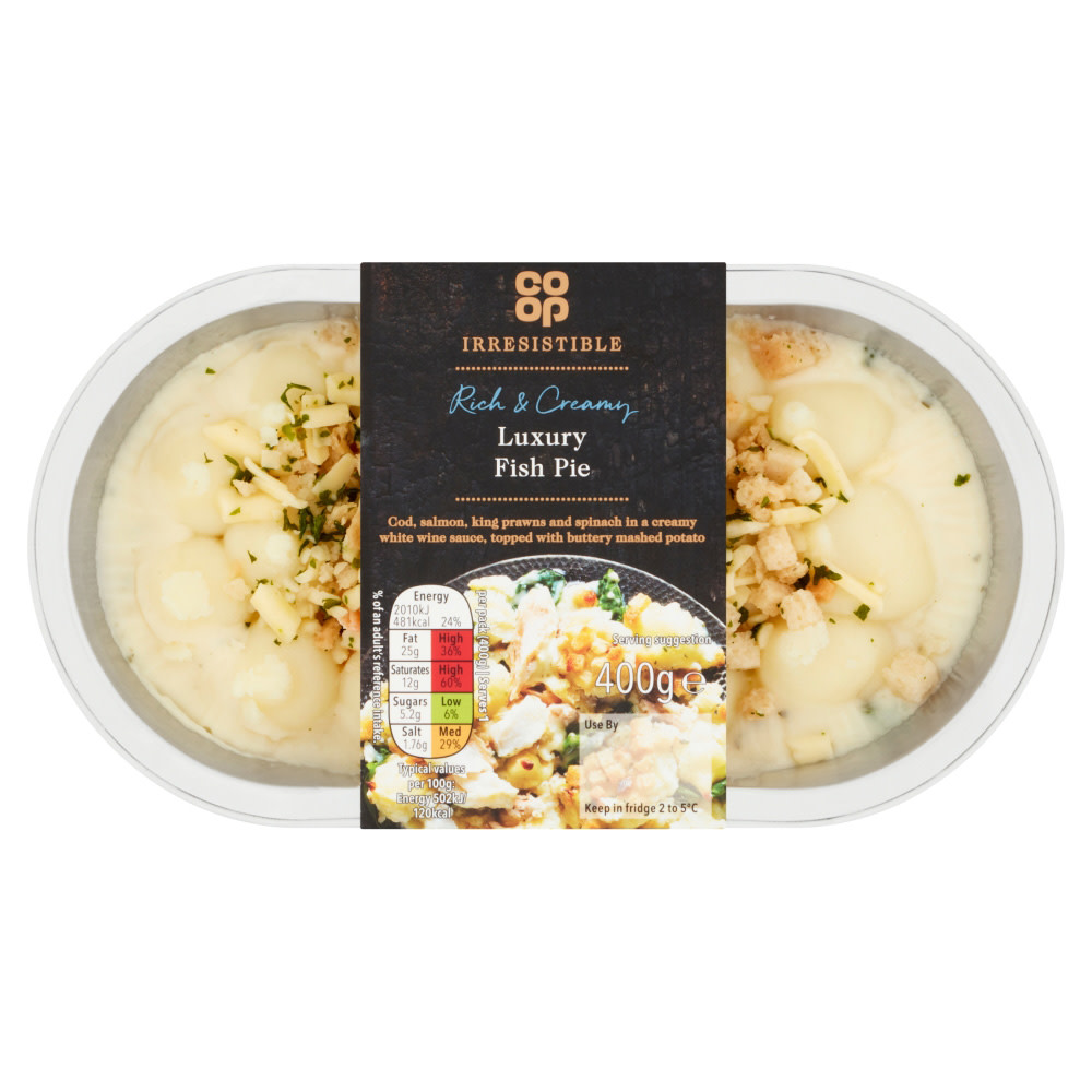 Co-op Irresistible Fish Pie 400g - Co-op