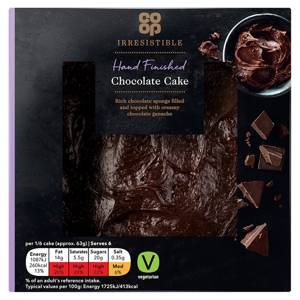 Co-op Irresistible Chocolate Cake - Co-op