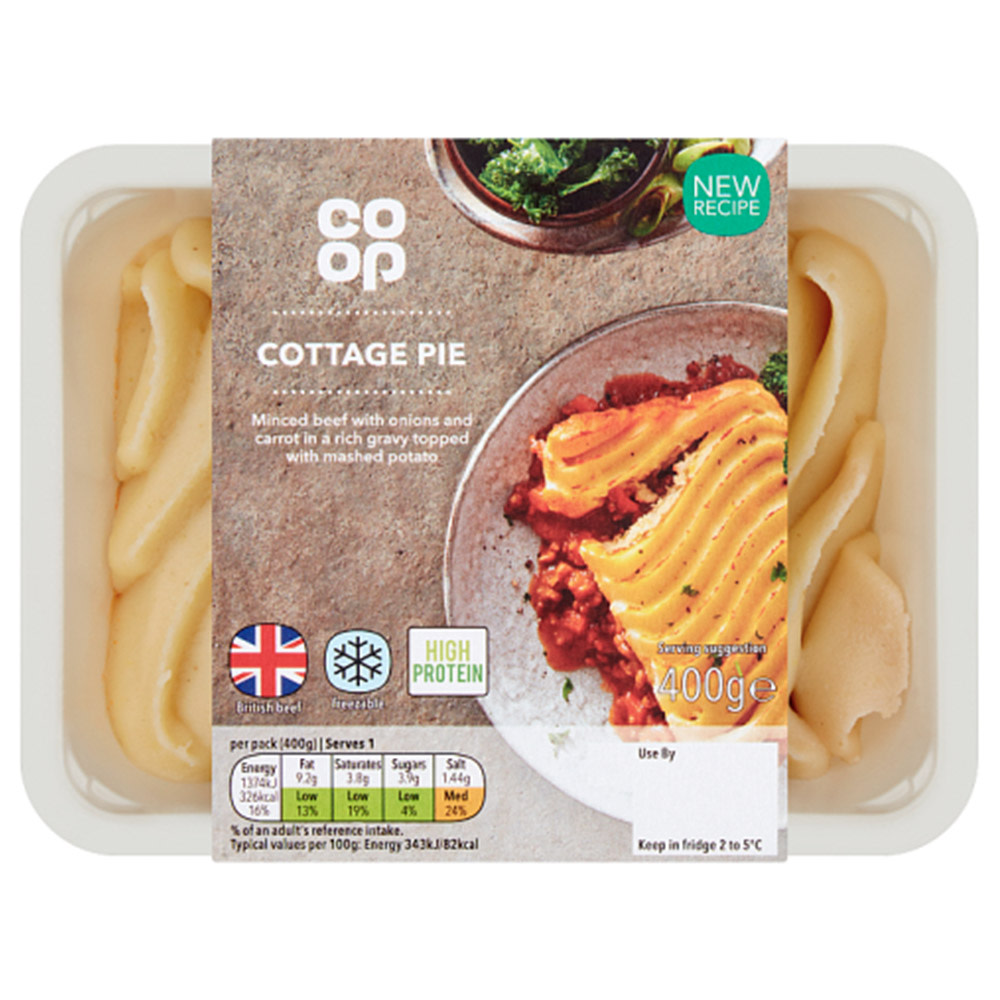 Co-op Traditional Cottage Pie 400g - Co-op