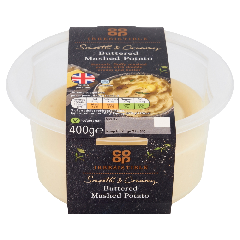 Co-op Irresistible Mashed Potato 400g - Co-op
