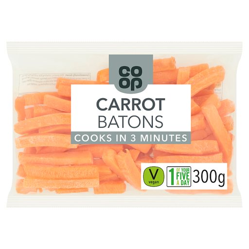 Co-op Carrot Batons 300g - Co-op