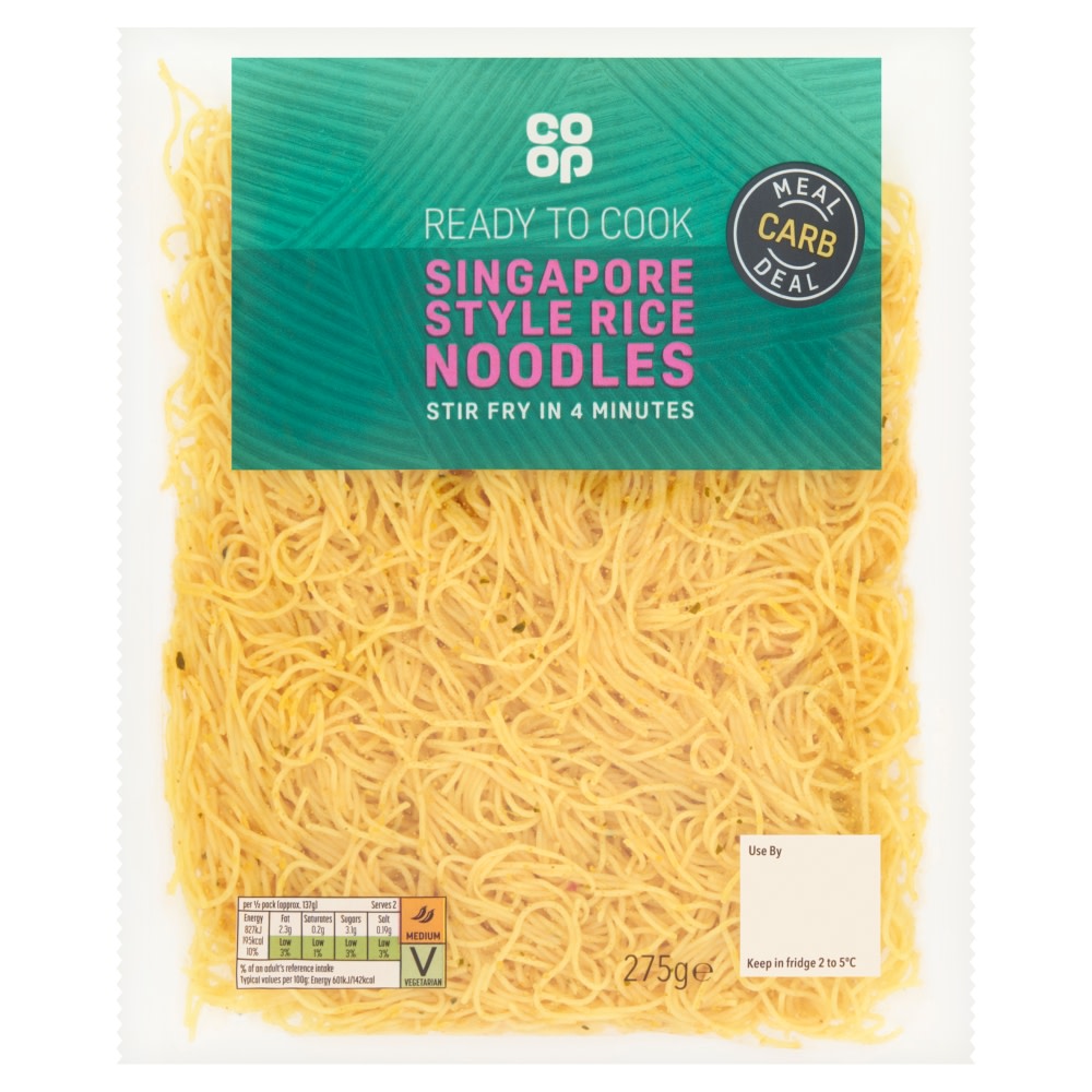 Co-op Singapore Noodles 275g - Co-op