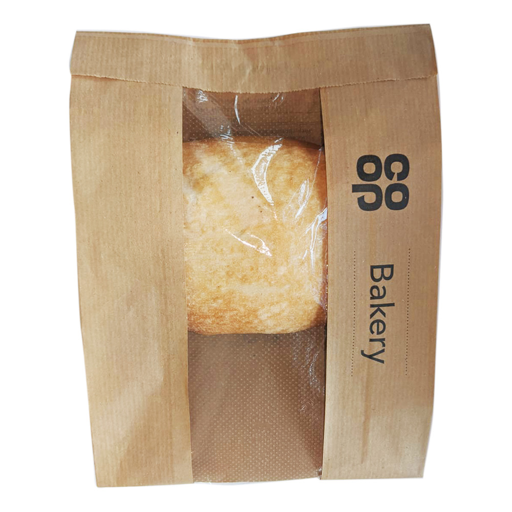 Co-op White Rustic Roll - Co-op