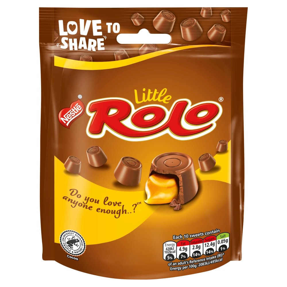 Nestle Rolo Little Rolo Pouch Bag 103g - Co-op