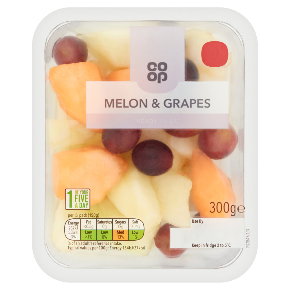 Co-op Melon and Grape 300g - Co-op