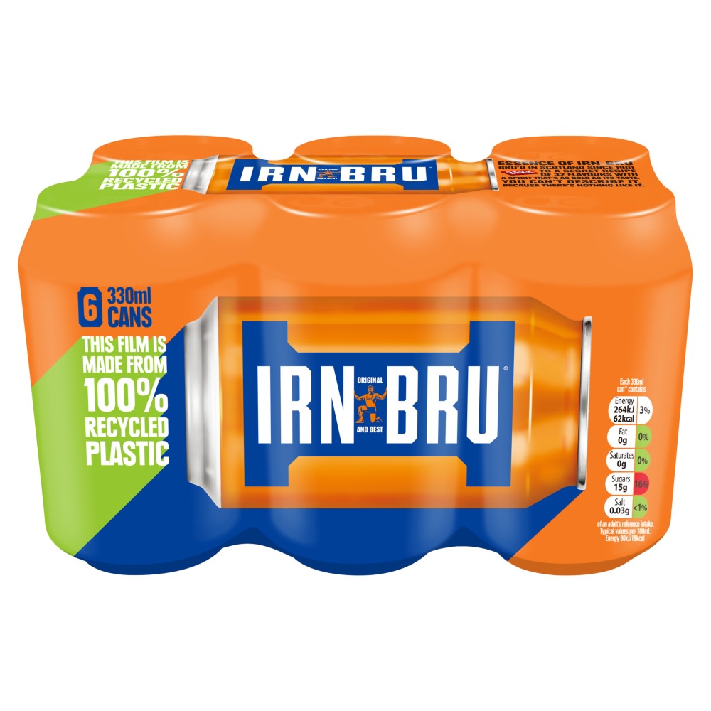 Irn Bru 6x330ml - Co-op