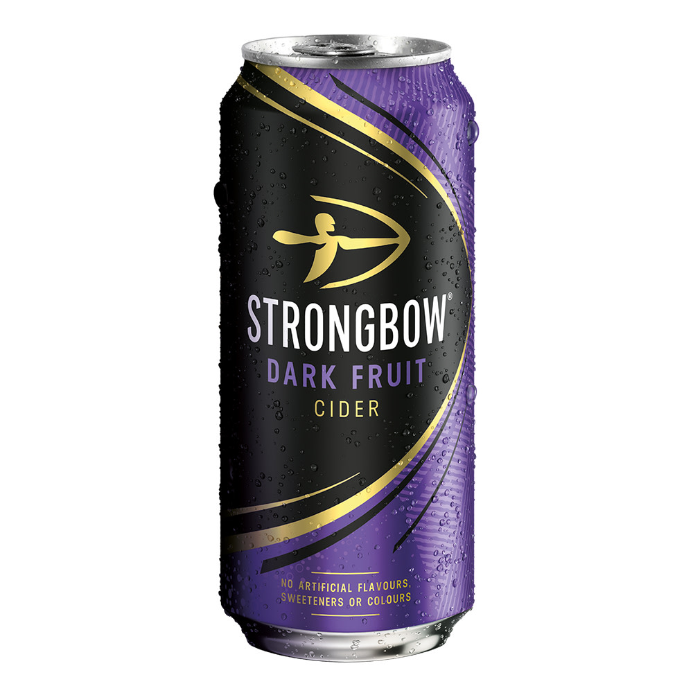 Strongbow Dark Fruit Cider Cans 4x440ml - Co-op