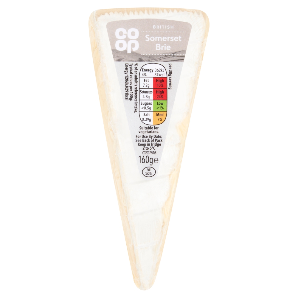 Co-op Somerset Brie 160g - Co-op