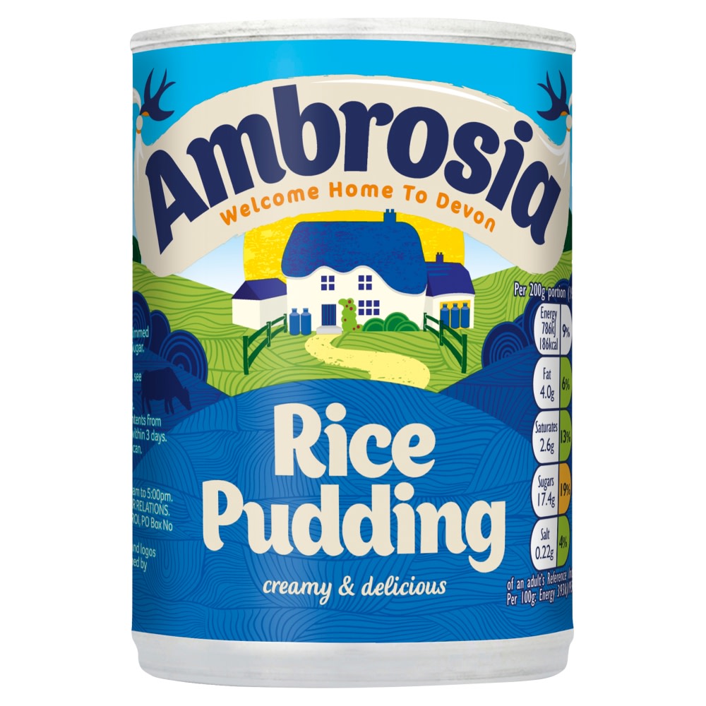Ambrosia Creamed Rice Pudding 400g - Co-op