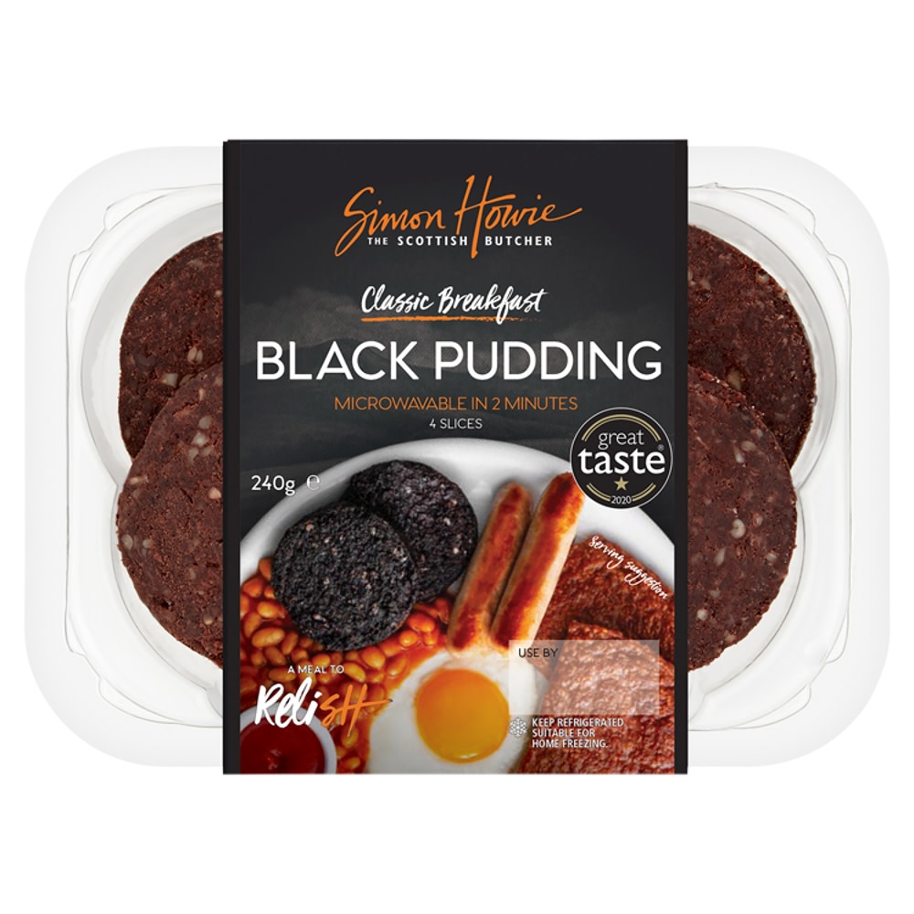 Simon Howie Perthshire Sliced Black Pudding 240g - Co-op
