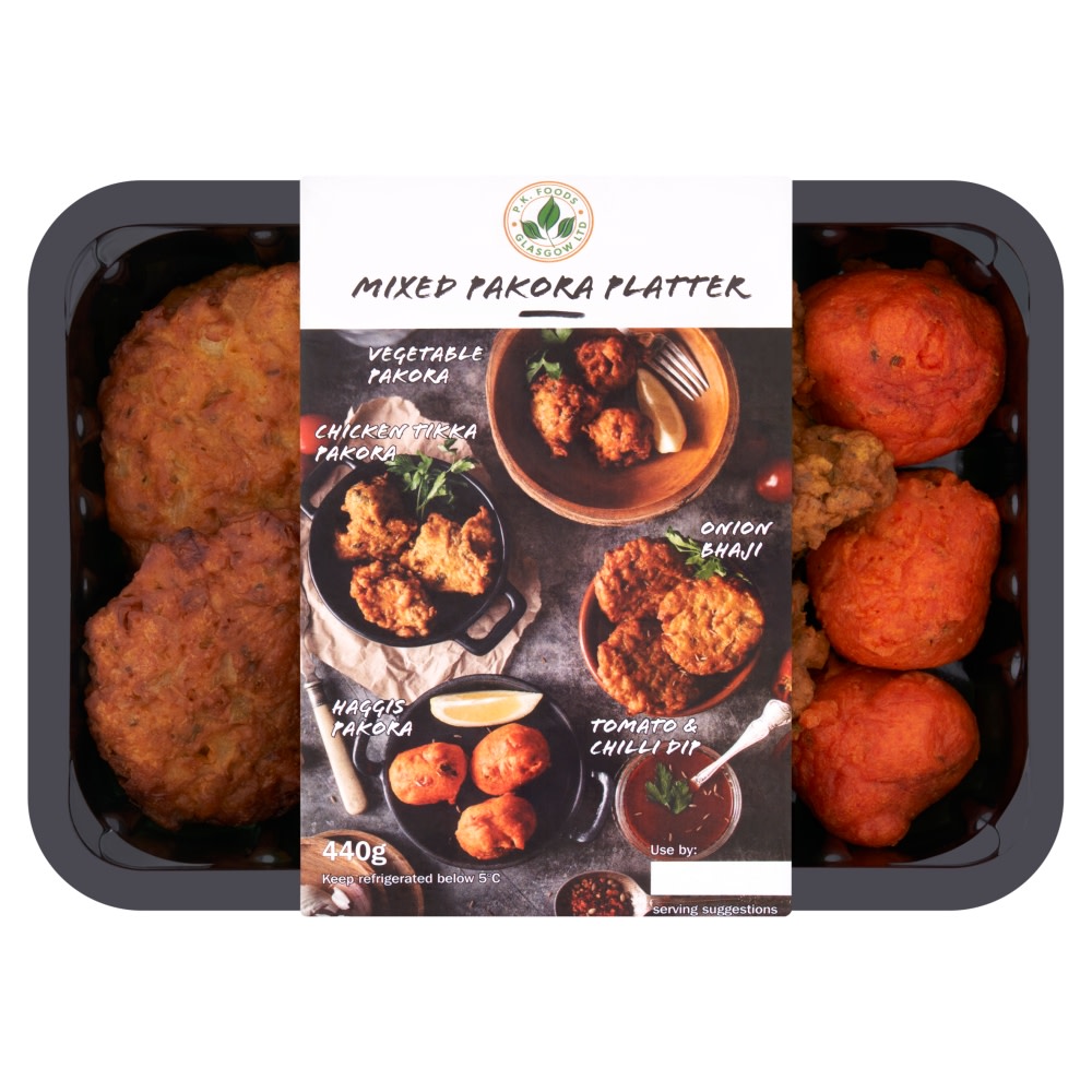 Pk Foods Indian Mixed Platter 5 x 440g - Co-op