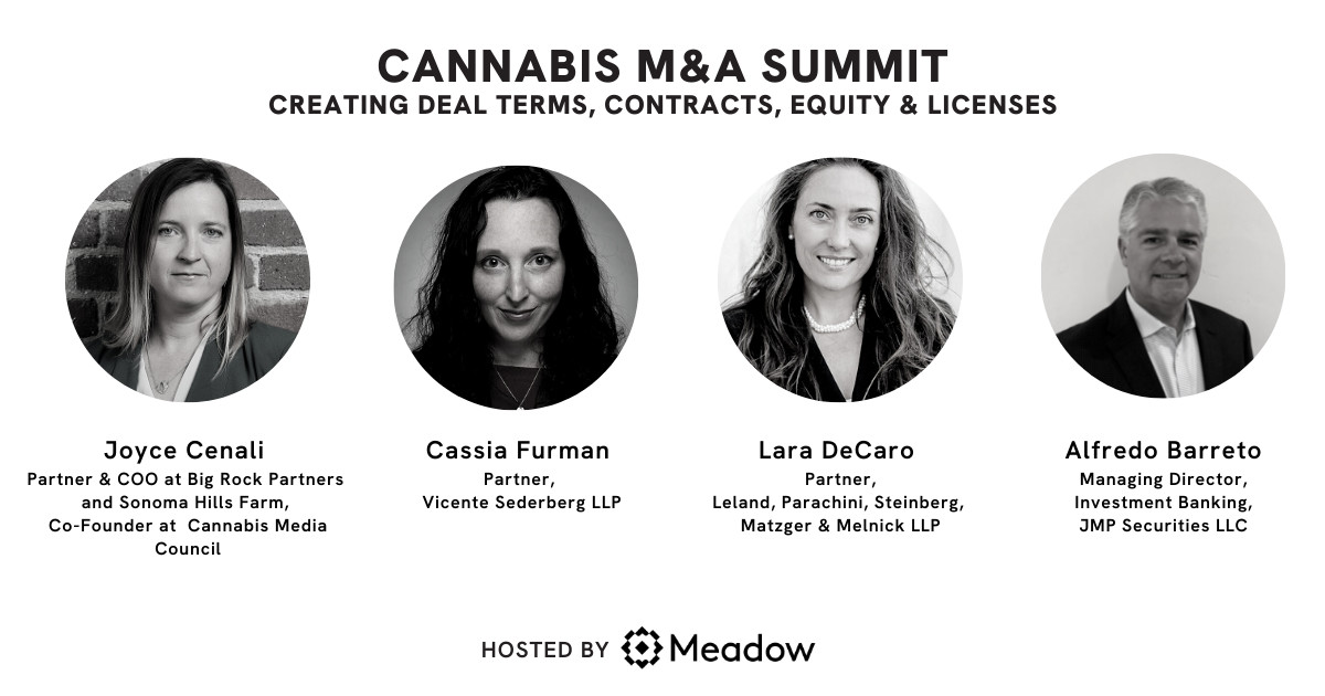 Cannabis M&A Summit: Creating Deal Terms, Contracts, Equity & Licenses ...
