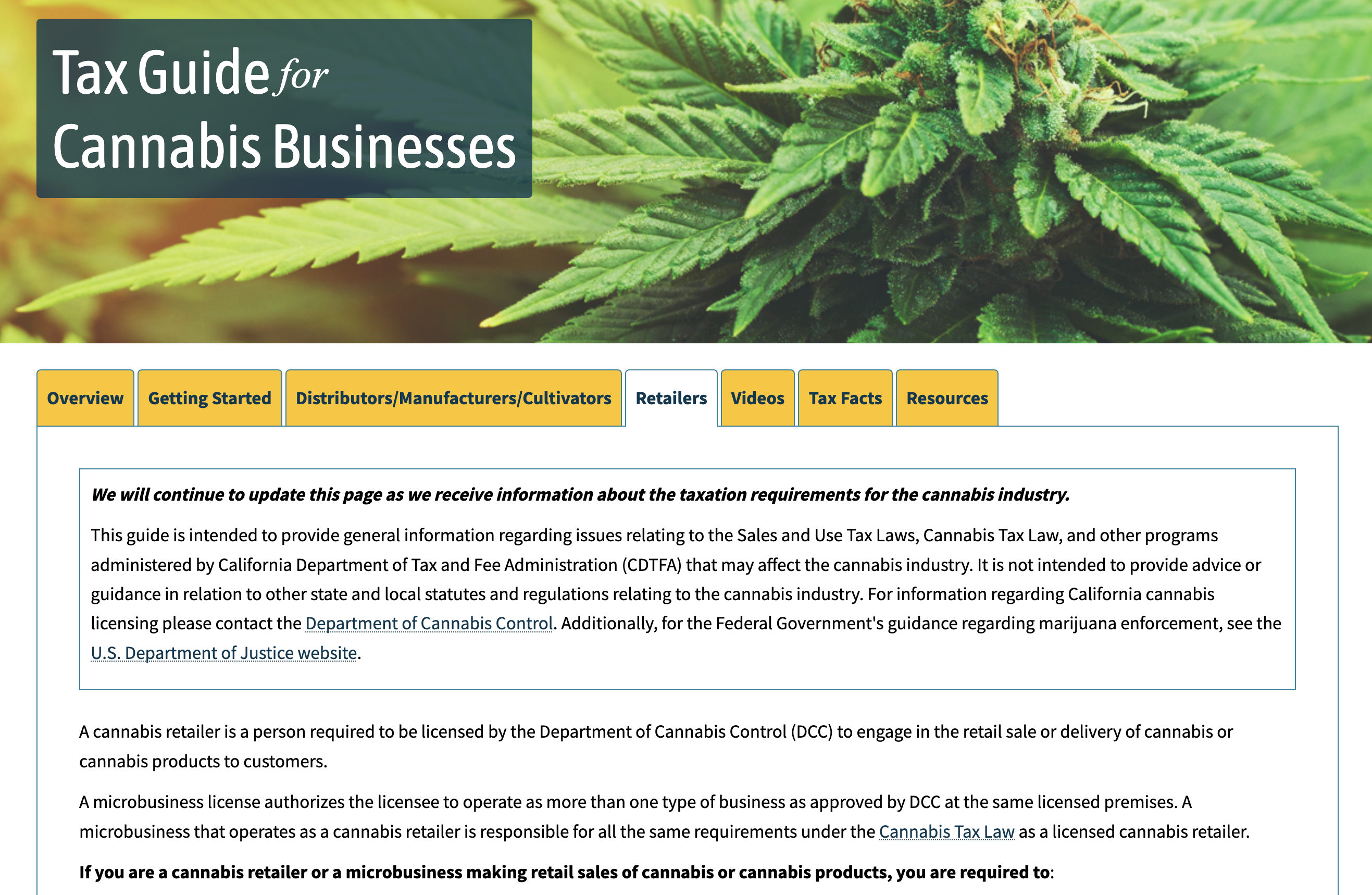 Navigating Audit Season: Tax Insights for CA Cannabis Retailers ...
