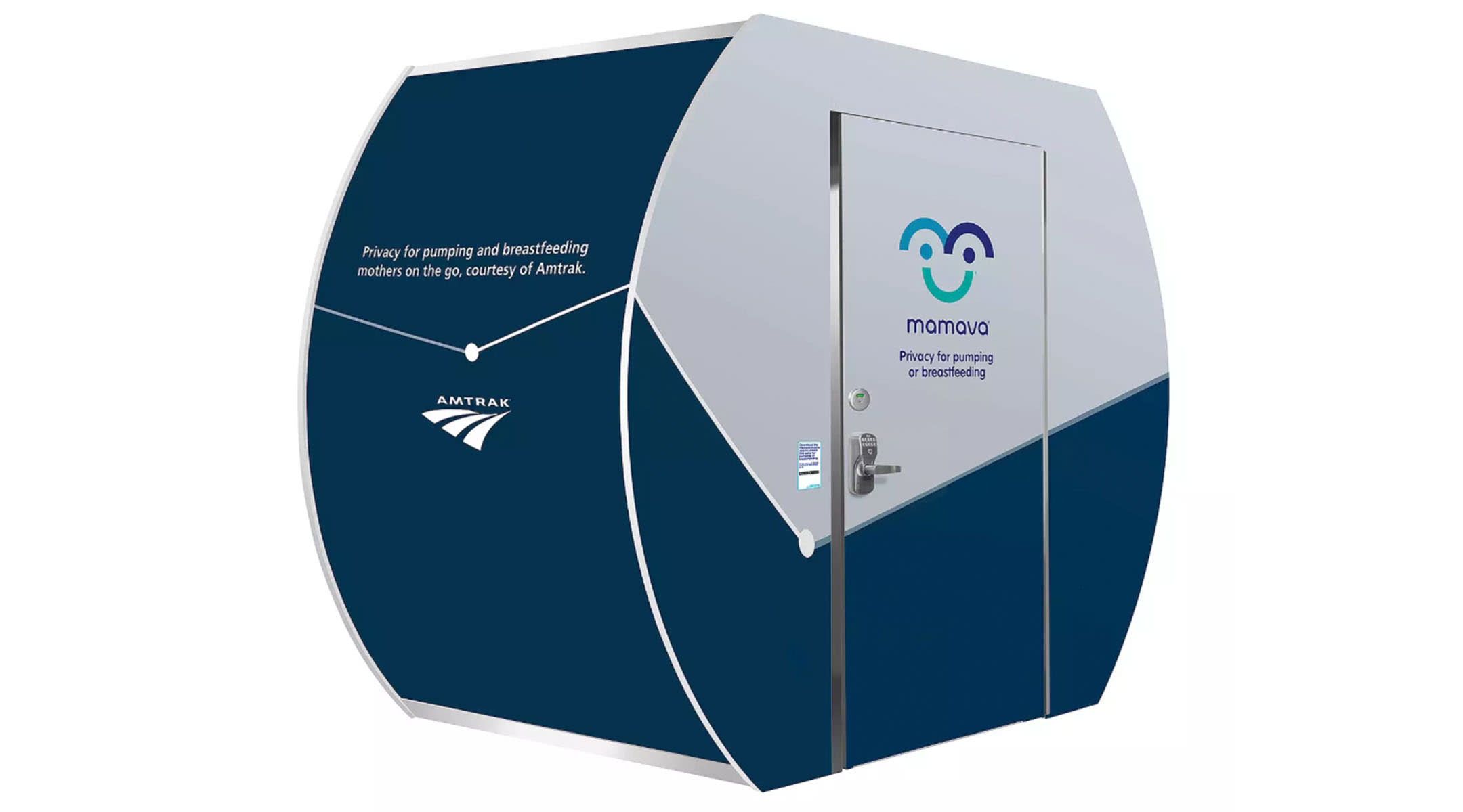Amtrak Introduces Mamava Lactation Pods