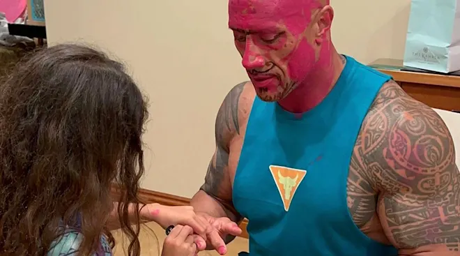 The Rock’s TikTok Is a Masterclass in Being a Girl Dad