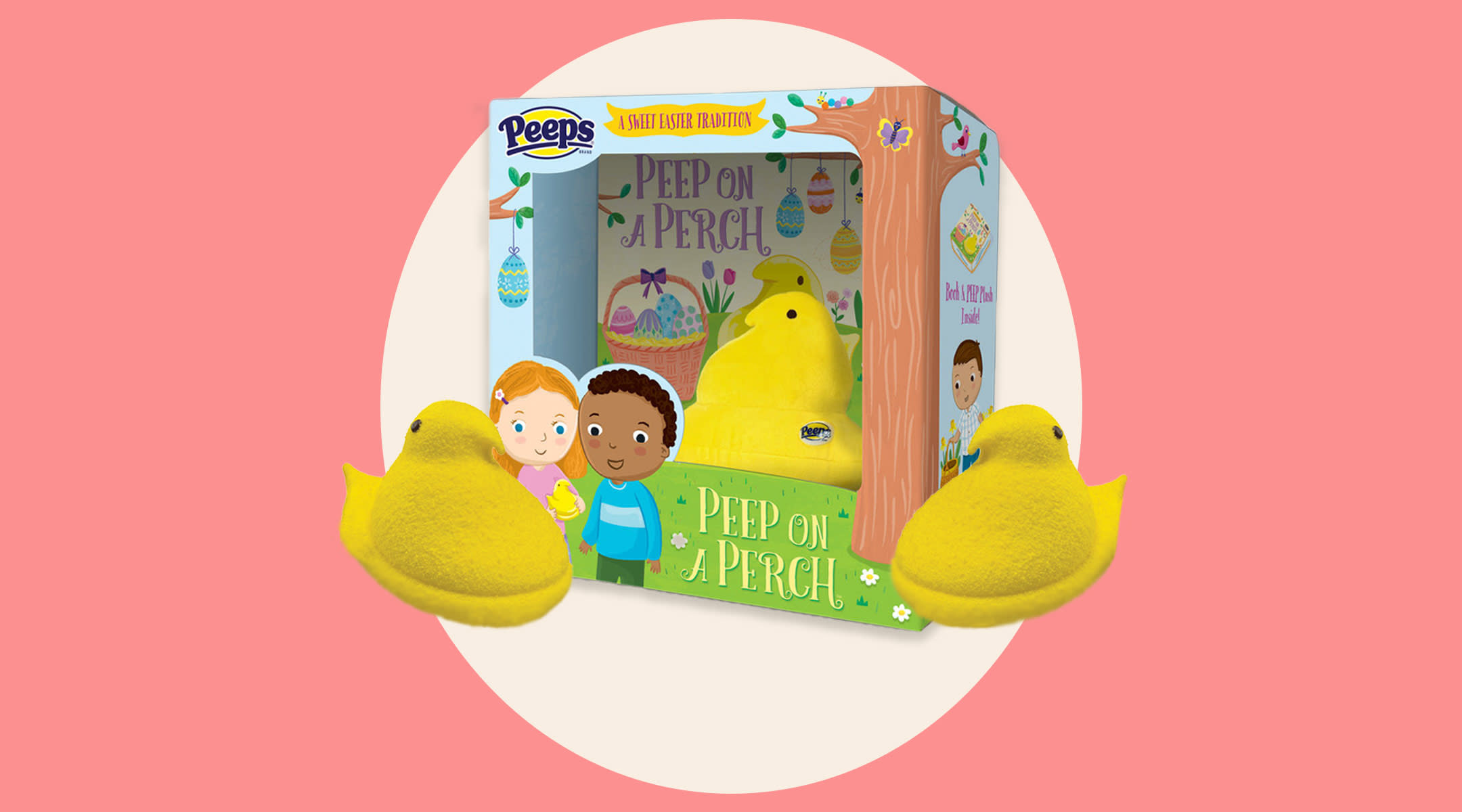 Peep On a Perch is the Easter Version of Elf on the Shelf