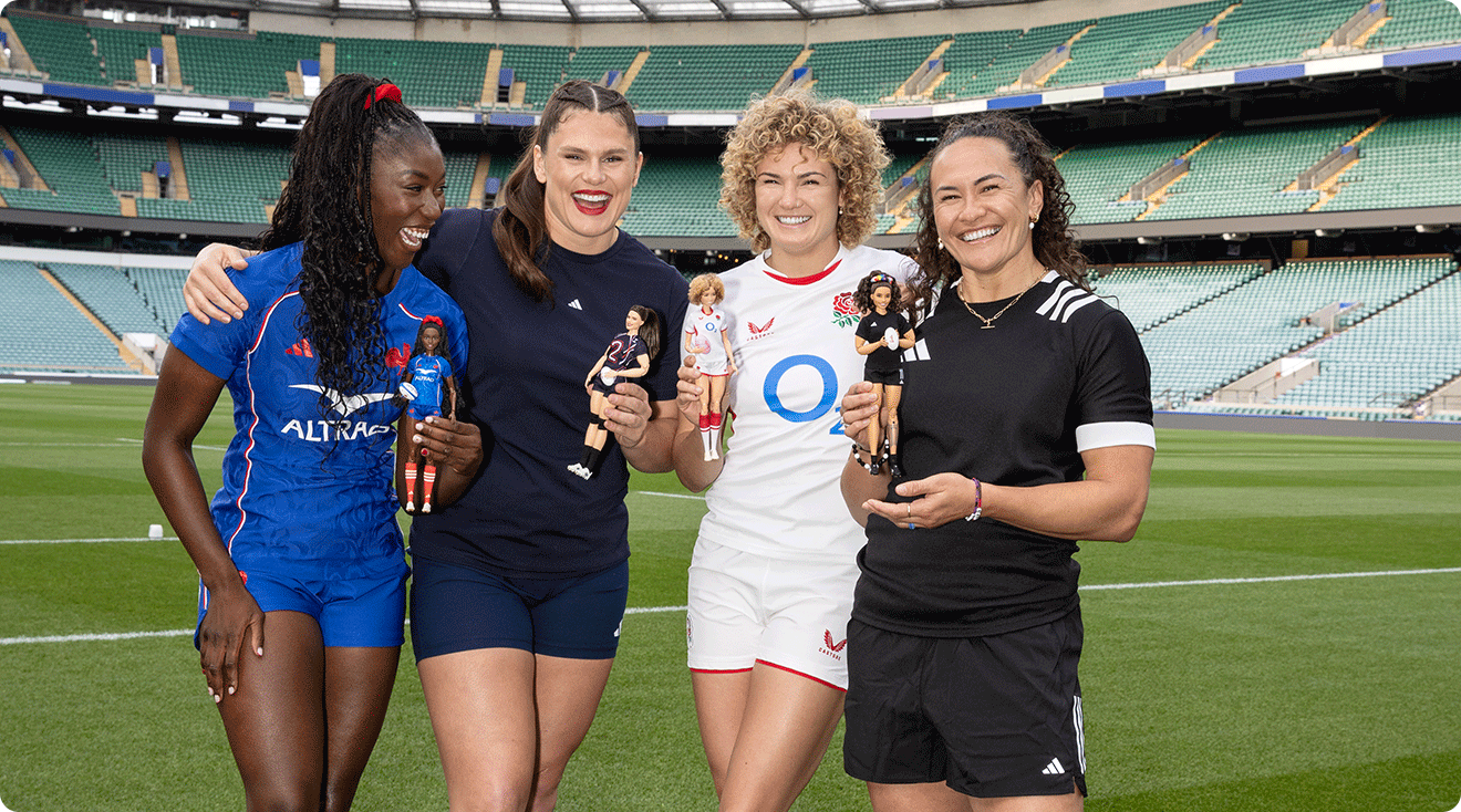 Barbie Unveils Ilona Maher Doll and More Rugby Role Models