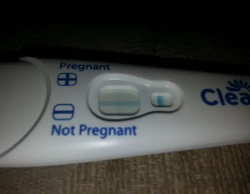 Clear Blue Negative Pregnancy Test Results