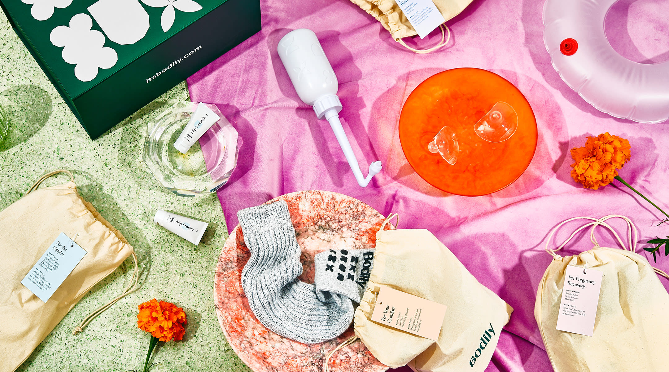 This New Brand Offers 5 Different Recovery Kits for Postpartum Moms