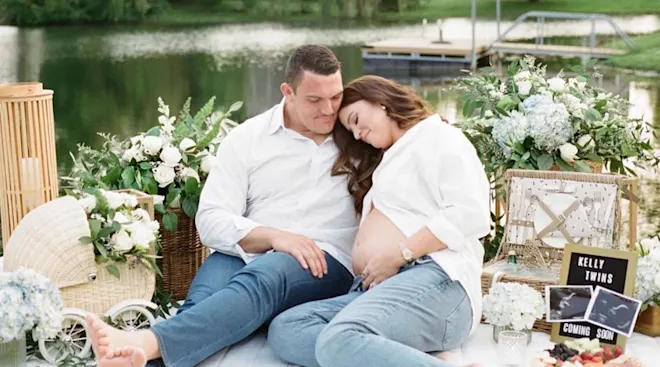 NFL's Ryan Kelly and Wife Emma Are Expecting Twin Boys