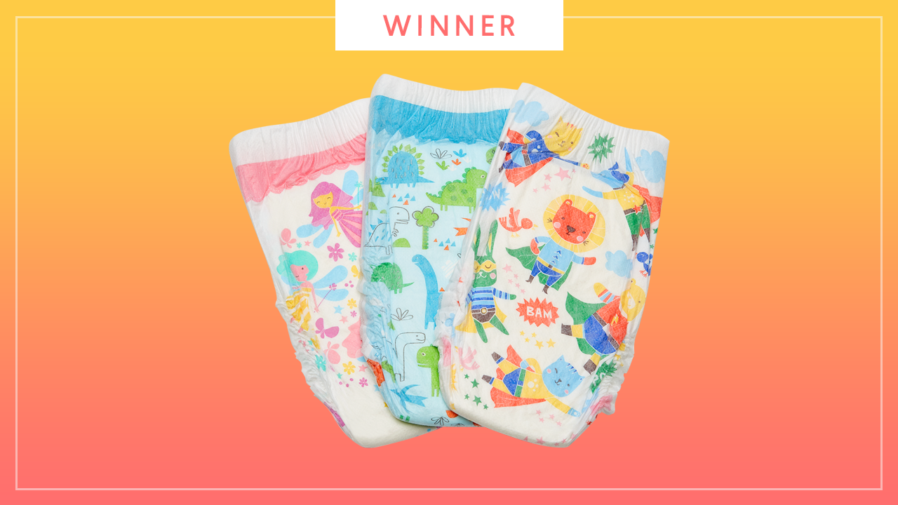 2019 Best of Baby Award Winner for Top Toddler Diaper