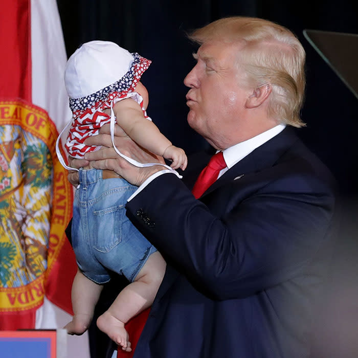 10 Photos of Presidents Holding Babies