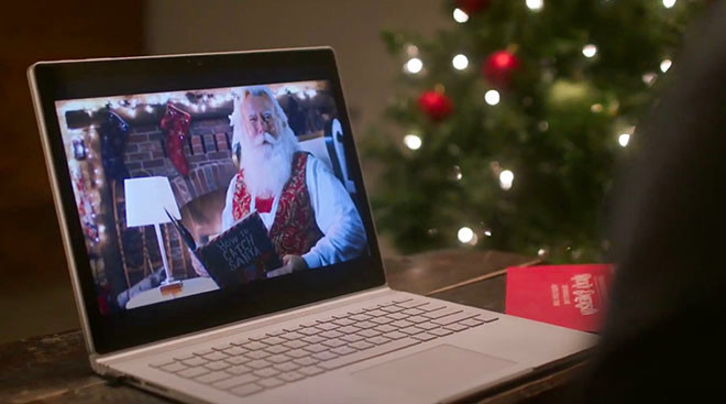 How to Set Up a Virtual Visit with Santa at the North Pole This Year