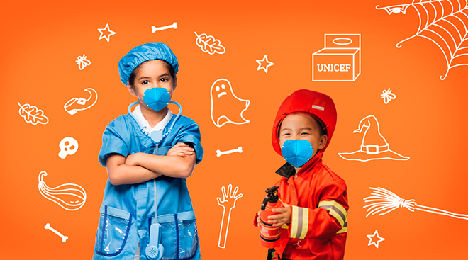 Celebrate Halloween With Unicef’s Virtual Trick-or-Treat This Year
