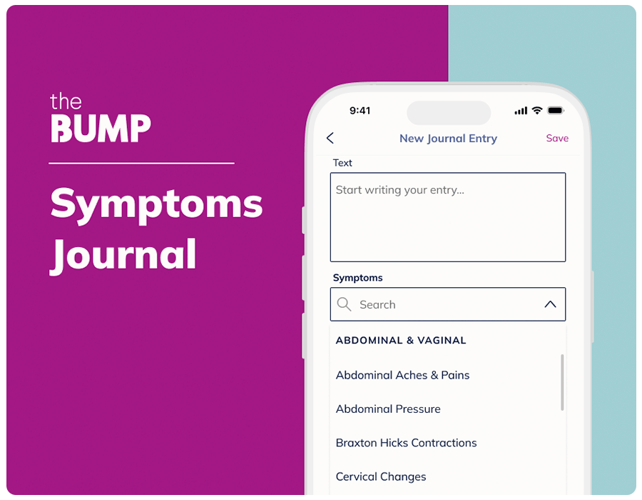 Track Your Pregnancy Symptoms With Ease in The Bump App