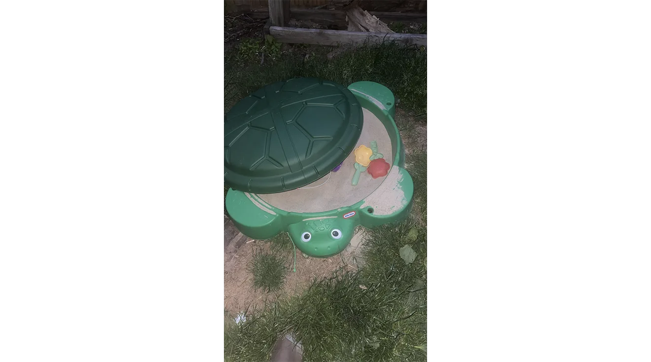 turtle sandbox dimensions