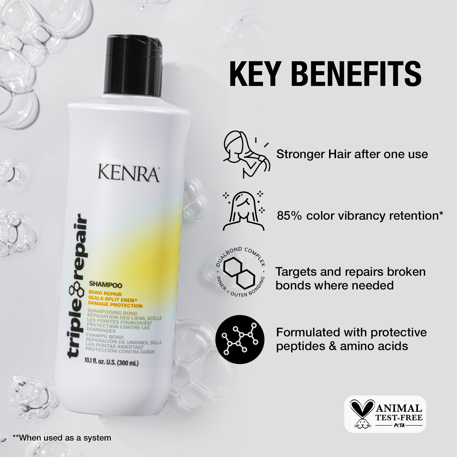 Kenra Triple Repair Hair Care: A Bond Like No Other