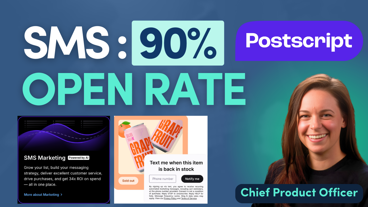 Postscript CPO on Driving Product Revenue with SMS | Chiara McPhee | E260 - Product Podcast ...