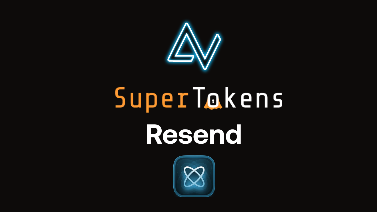 Custom Emails with Supertokens, Resend, and React Email