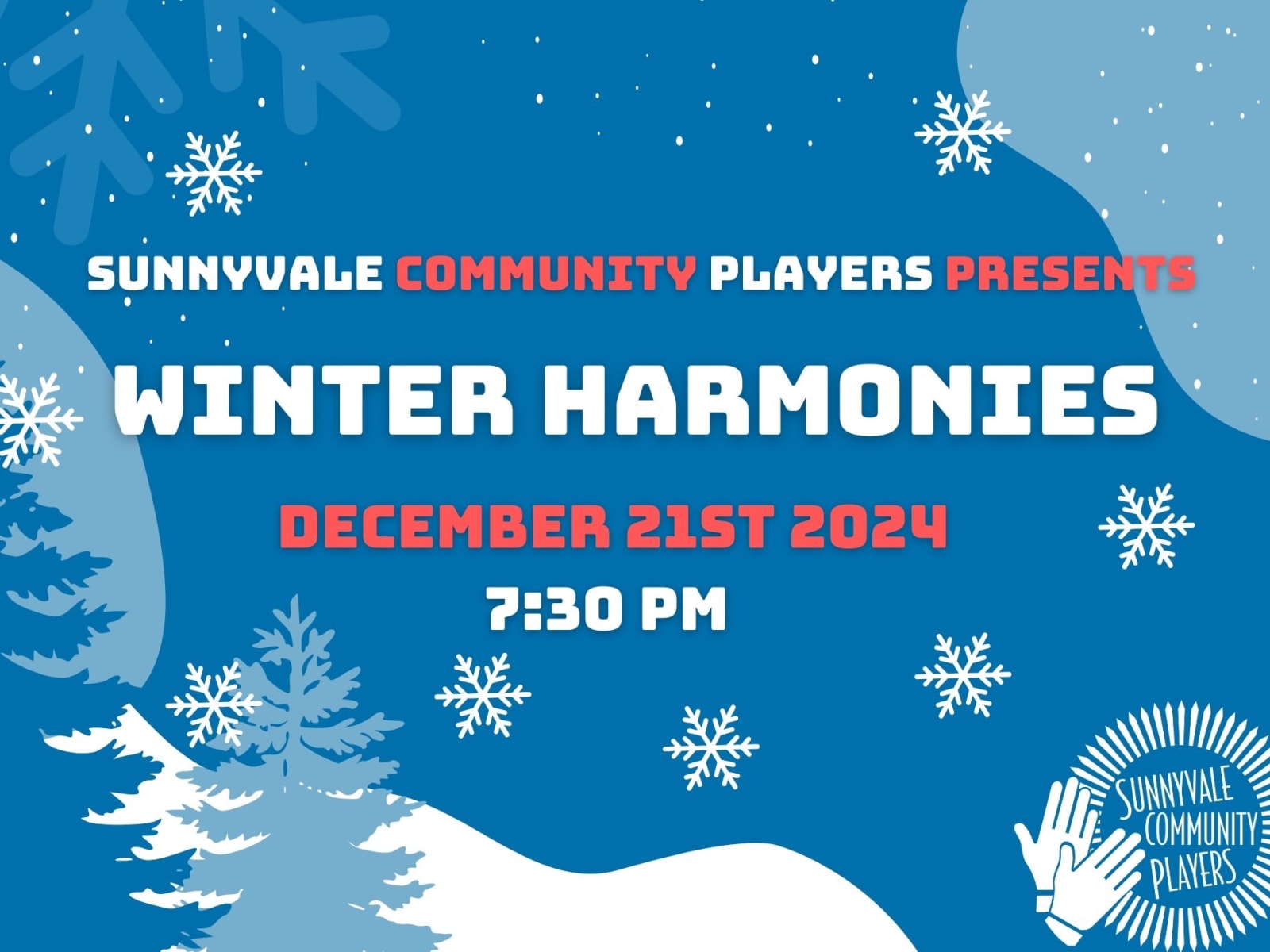 SCP Fundraiser: Winter Harmonies tickets | Sunnyvale | TodayTix