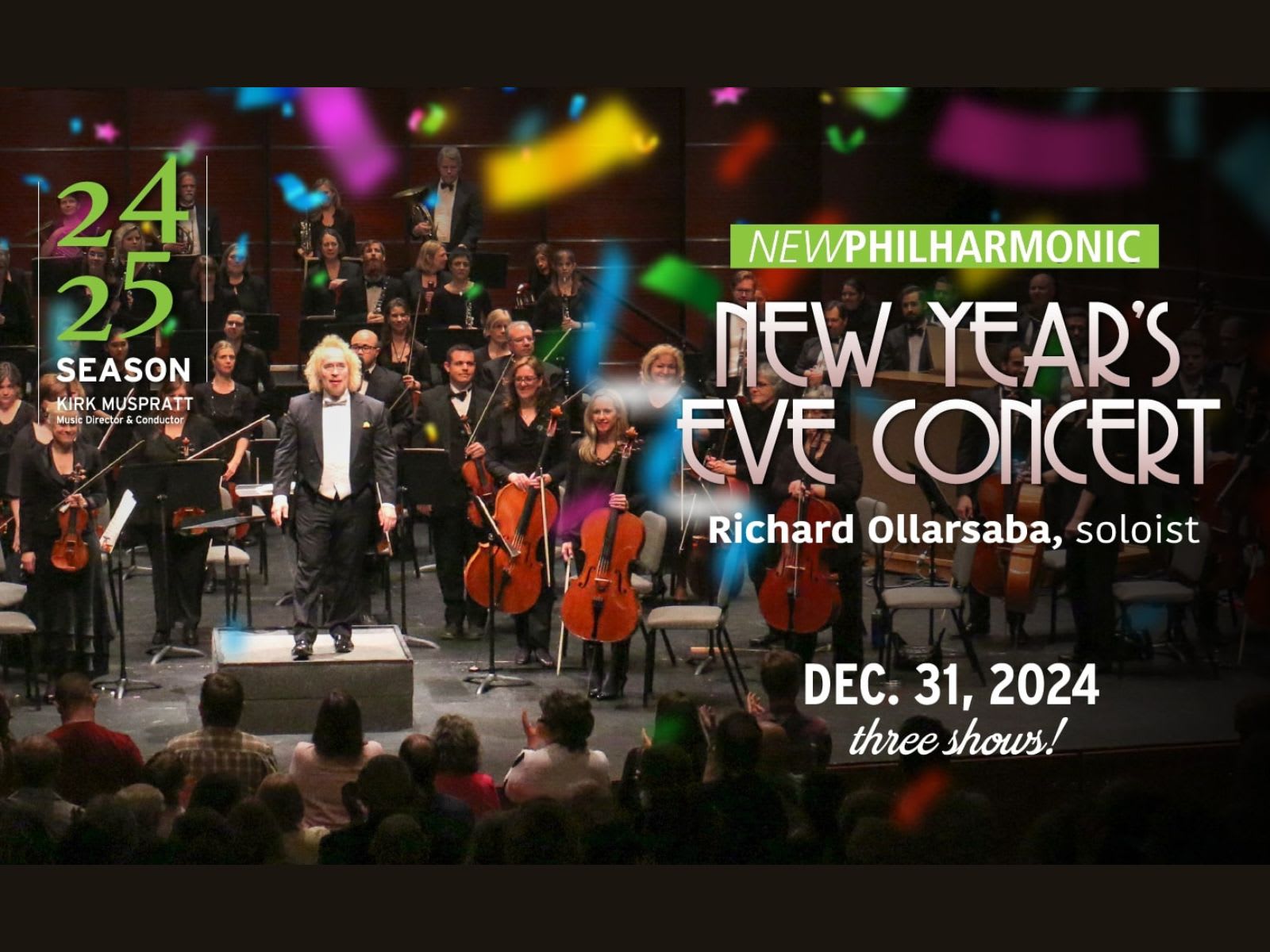 New Philharmonic: New Year’s Eve Concert tickets | Glen Ellyn | TodayTix