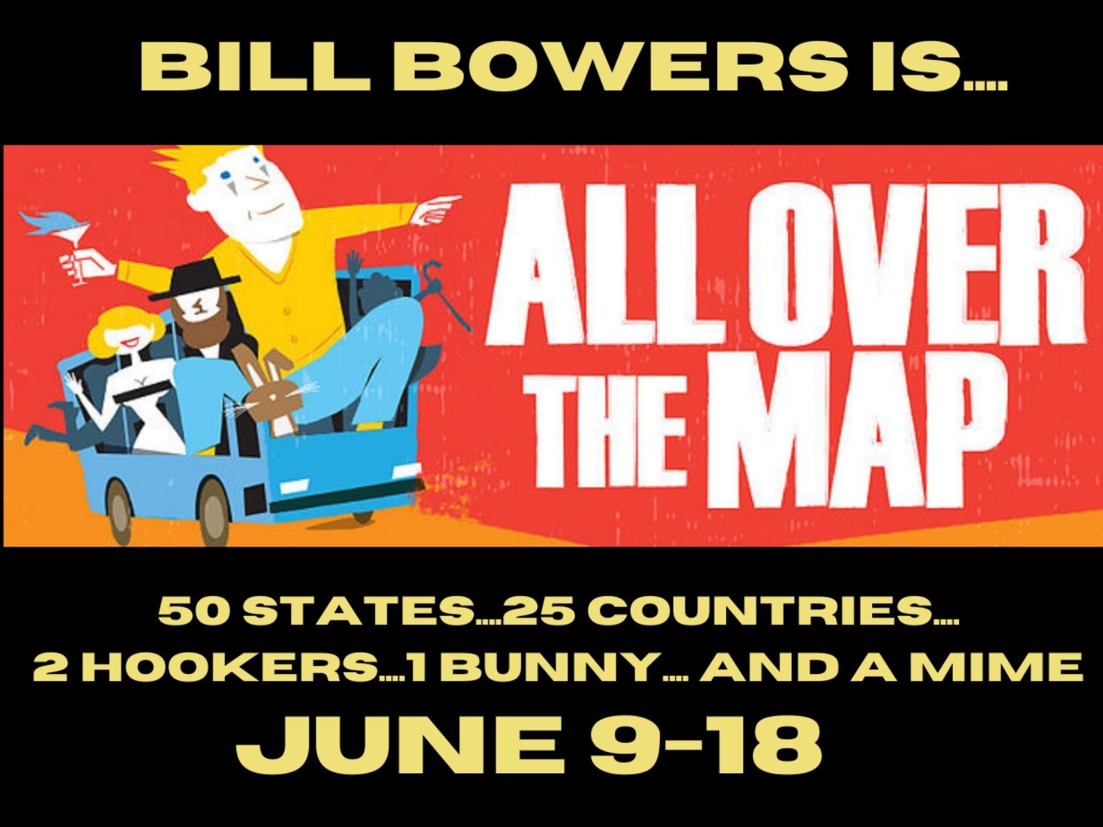 All Over the Map Tickets | Basking Ridge | TodayTix
